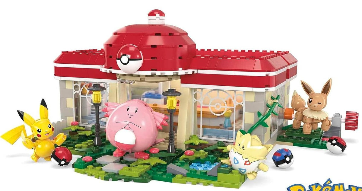 Mega Bloks - Pokemon Construx Set (Forrest Pokemon Centre) — REACTIVE ...