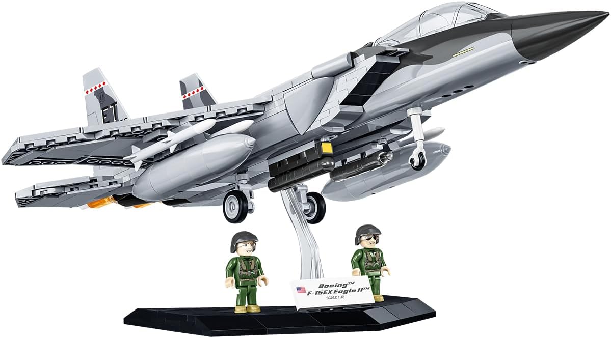 Cobi 5900 - Armed Forces - Boeing TM F-15EX Eagle II TM 739 pcs ...